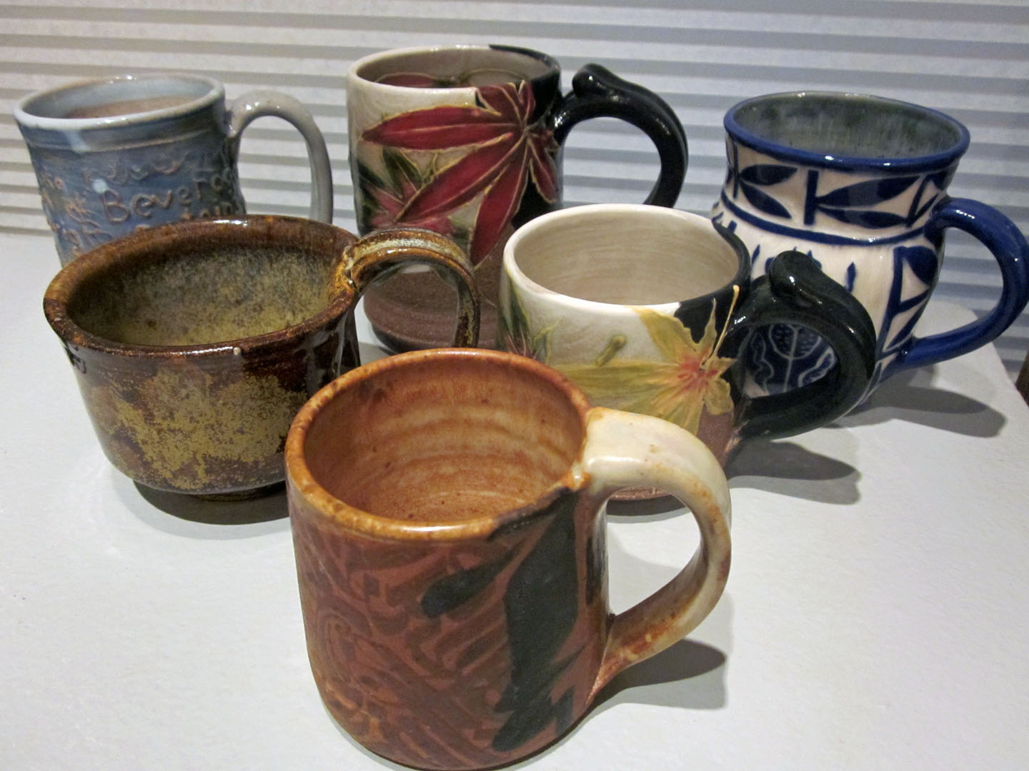 Gleanings From My Tribe: Six Mugs, A Tumbler, Two Vases, One Bowl and A ...